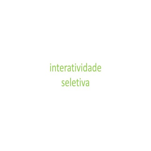 Interatividade | PPTX