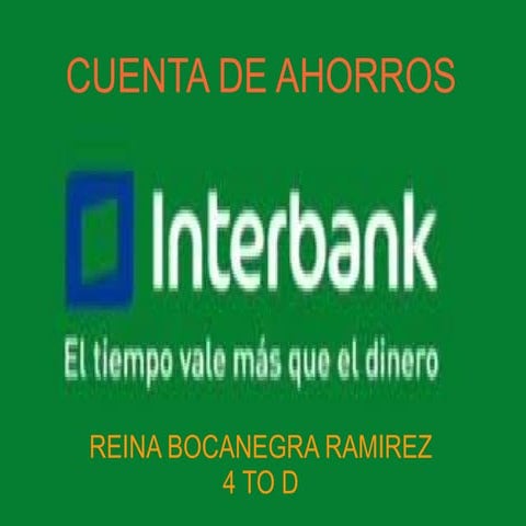 Pedro Espino Vargas - Interbank & chinawok 2012 | PPTX
