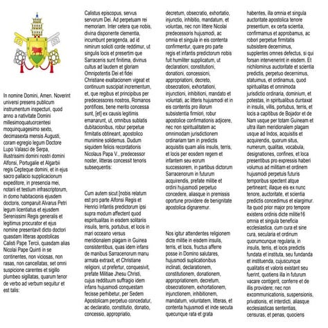 Inter Caetera Calistus Iii Pdf