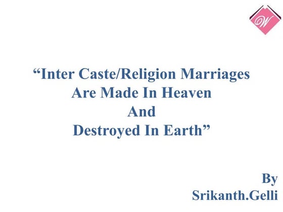 Intercaste marriages | PPTX | Sikhism | Religion & Spirituality