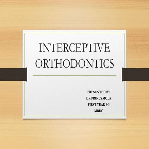 serial extraction | PPTX
