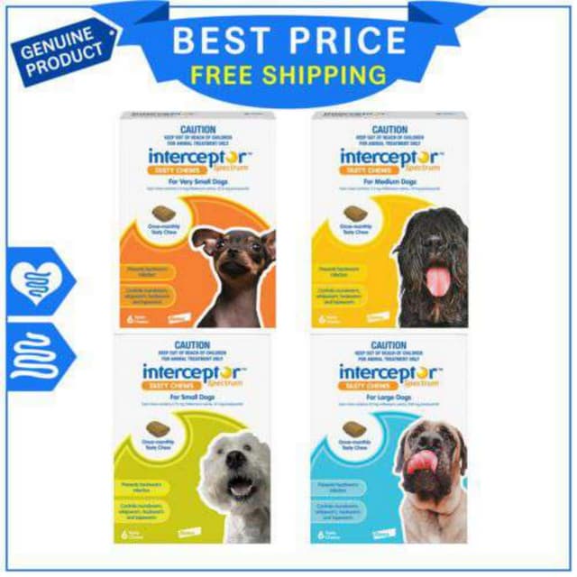 Interceptor Spectrum Tasty Chews For Dogs | PDF
