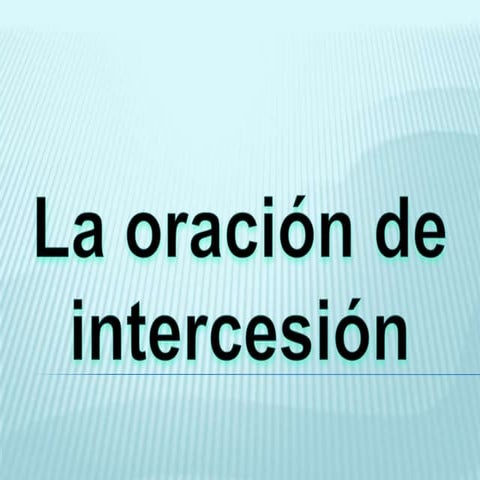 Manual ministerio intercesion | PDF