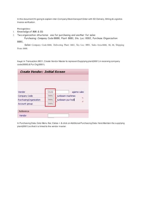 Sd configuration steps for automatic batch determination in delivery | PDF | Operating Systems ...