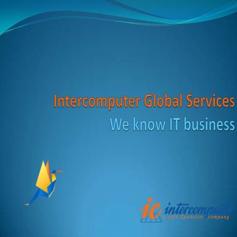 Intercomputer Global Services Presentation | PPSX | Computing ...