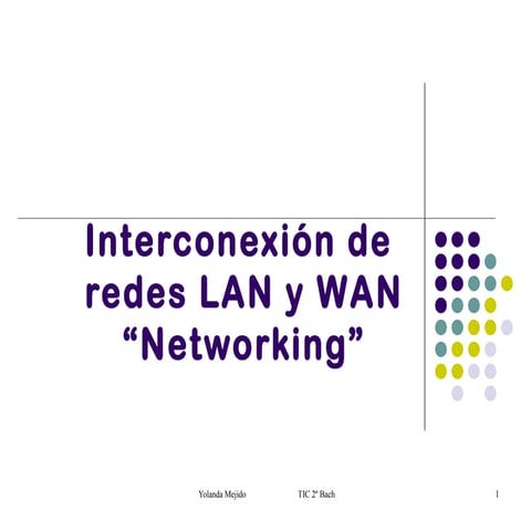 Interconexión de redes lan y wan (networking) | PPT