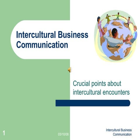 Intercultural Business Communication Ppp | PPT