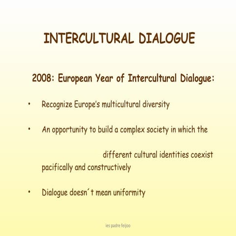 The Intercultural Dialogue | PPS