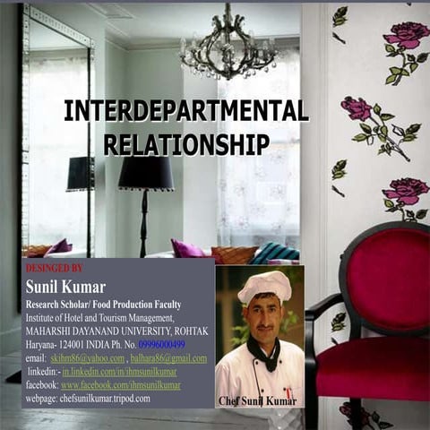 Interdepartmental relationship | PPT