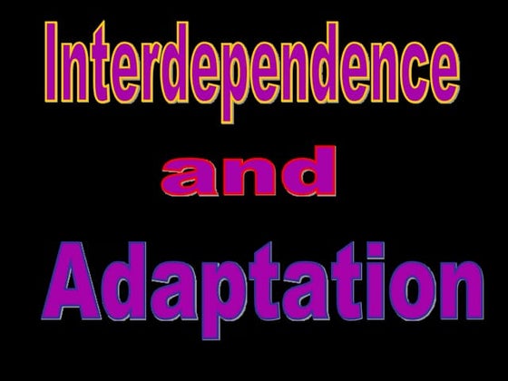 Adaptation | PPT