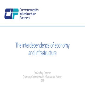 Interdependence of Economy and Infrastructure | PPTX