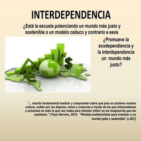 Interdependencia | PPTX