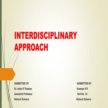 Interdisciplinary approach.pdf
