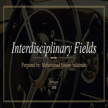 Interdisciplinary Fields.pptx