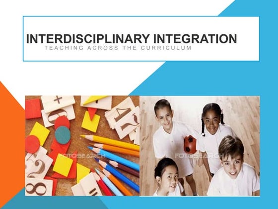Integrated Multidisciplinary thematic unit and | PPTX