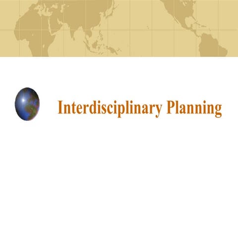 interdisciplinary_planning .ppt