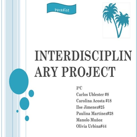 Interdisciplinary project | PPT