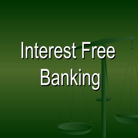 Interest free banking | PPT