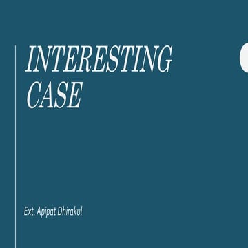 Interesting case Ext.Apipat | PPTX