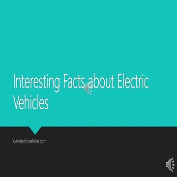 Top 75 Electric Vehicle Research Project Ideas | PPTX