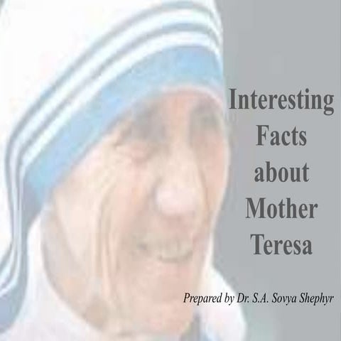 Interesting Facts about Mother Teresa.pptx