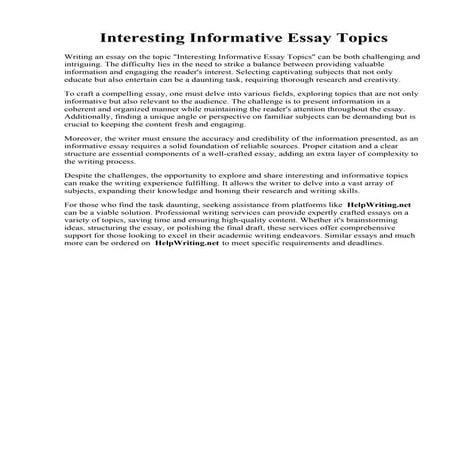 Interesting Informative Essay Topics.pdf