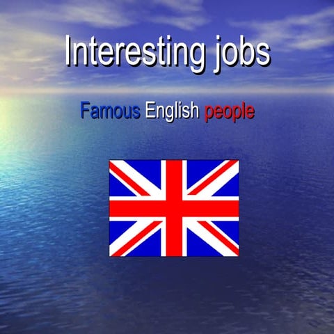 Interesting jobs | PPT