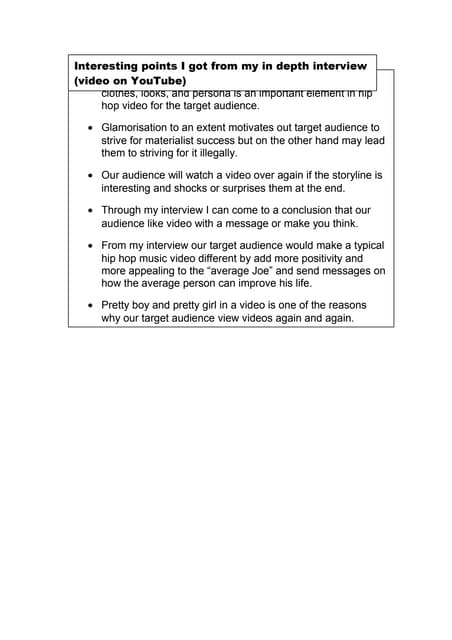 Informational interview report | PDF