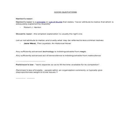 Interesting quotes | DOCX