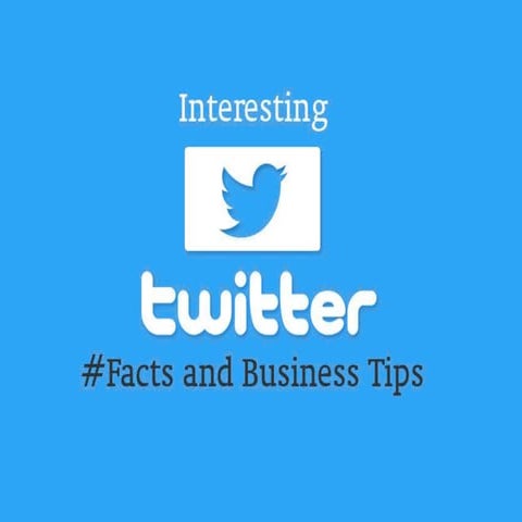 Interesting Twitter Facts and Business Tips | PPTX | Business ...
