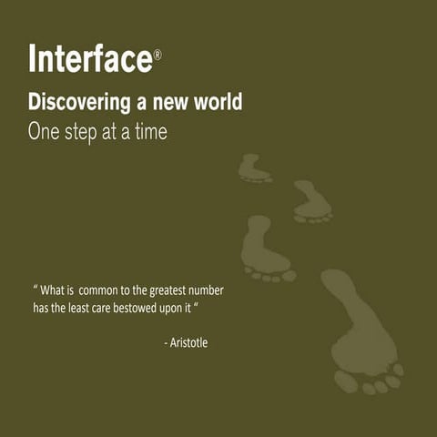 Interface’s Sustainable Carpets: Zero Waste | PDF