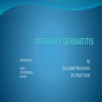 interface dermatitis.pptx