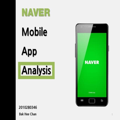 Interface Design: Naver Mobile App Analysis | PDF