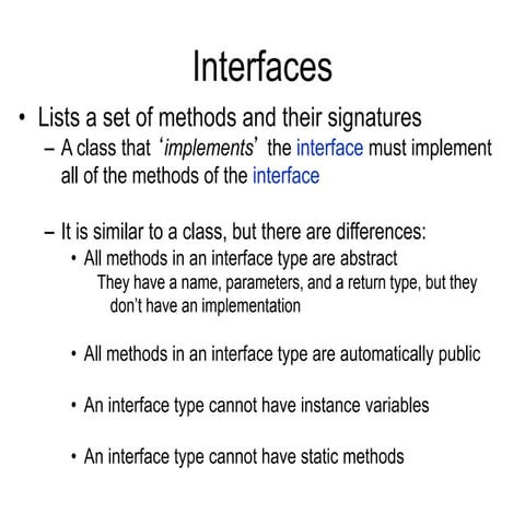 Logic And Coding Of Java Interfaces And Swing Applications Ppt 6949