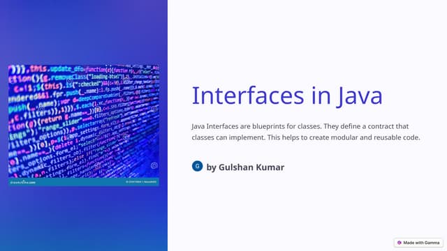 Interfaces-in-java.for Engineering Students Pptx