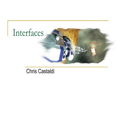 Game Interface Design | PPT