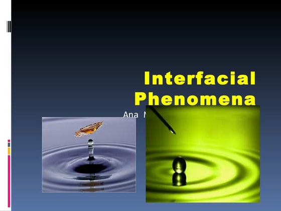 Surface and interfacial tension | PDF | Physics | Science