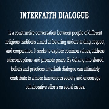 Interfaith dialogue towards other religions.pptx