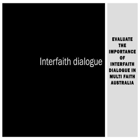 Interfaith dialogue examples and impact | PPT