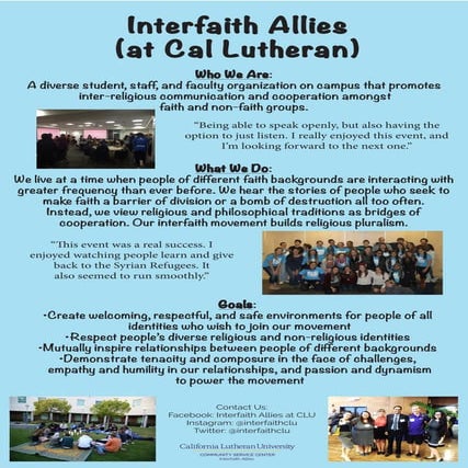 Interfaith poster | PDF