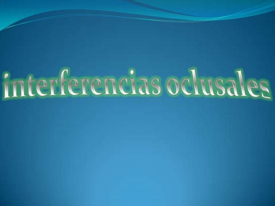 Anatomía dental y oclusión / 4ta unidad / 13era clase: Contactos ...