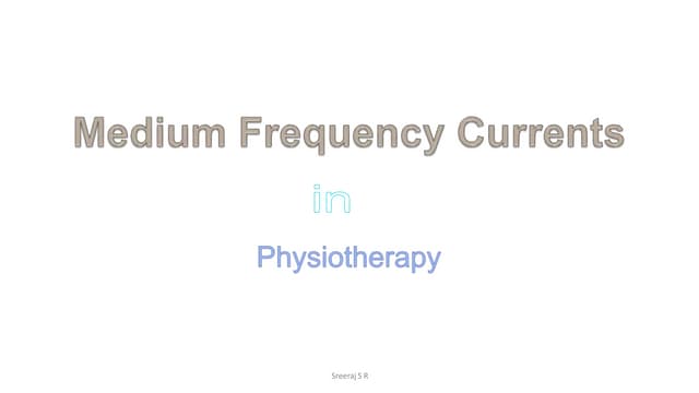 Interferential Therapy (IFT) | PPTX