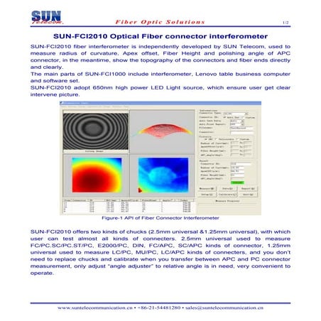 Fiber End-Face Inspector What is It? | PDF