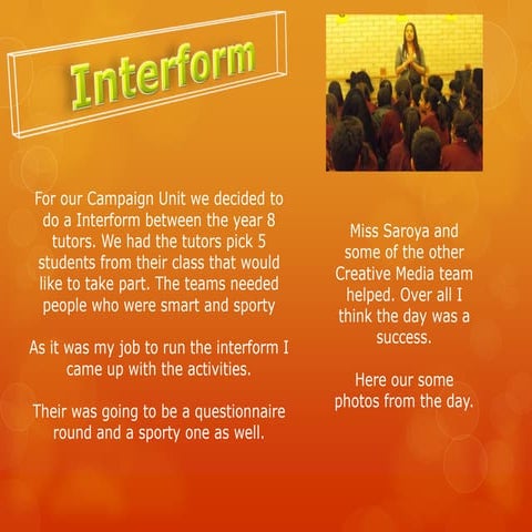 Interform | PPT
