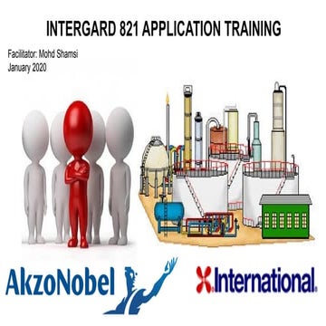 Intergard 821 Presentation slides - application training | PPTX
