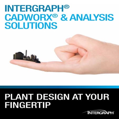Intergraph CADWorx & Analysis Flyer | PDF