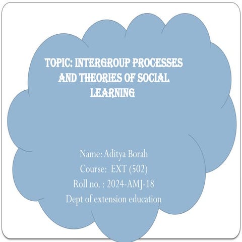 Intergroup processes and theories of social learning.pptx