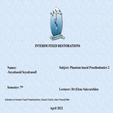 INTERIM FIXED RESTORATIONS.pptx