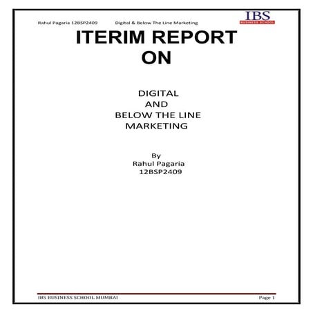 Interim report | DOCX