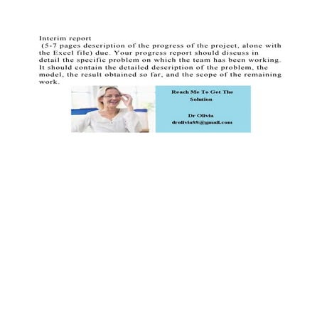 Interim report (5-7 pages description of the progress of the proje.docx